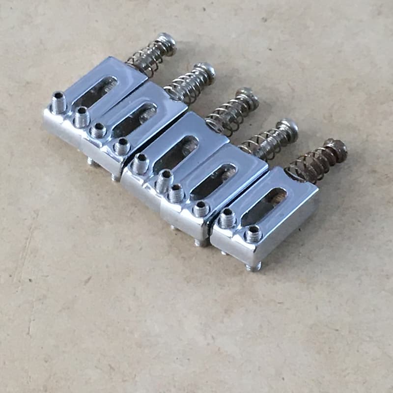 5 Five Vintage Fender Strat Modern Steel Saddles Stratocaster | Reverb