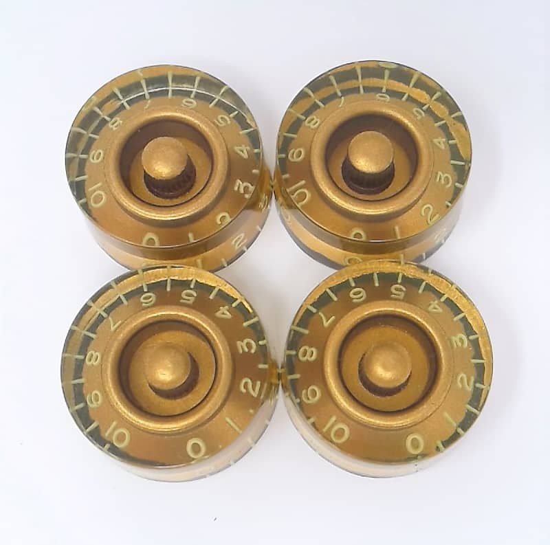 True Custom Shop® Gold Relic Embossed Speed Knob Set for | Reverb