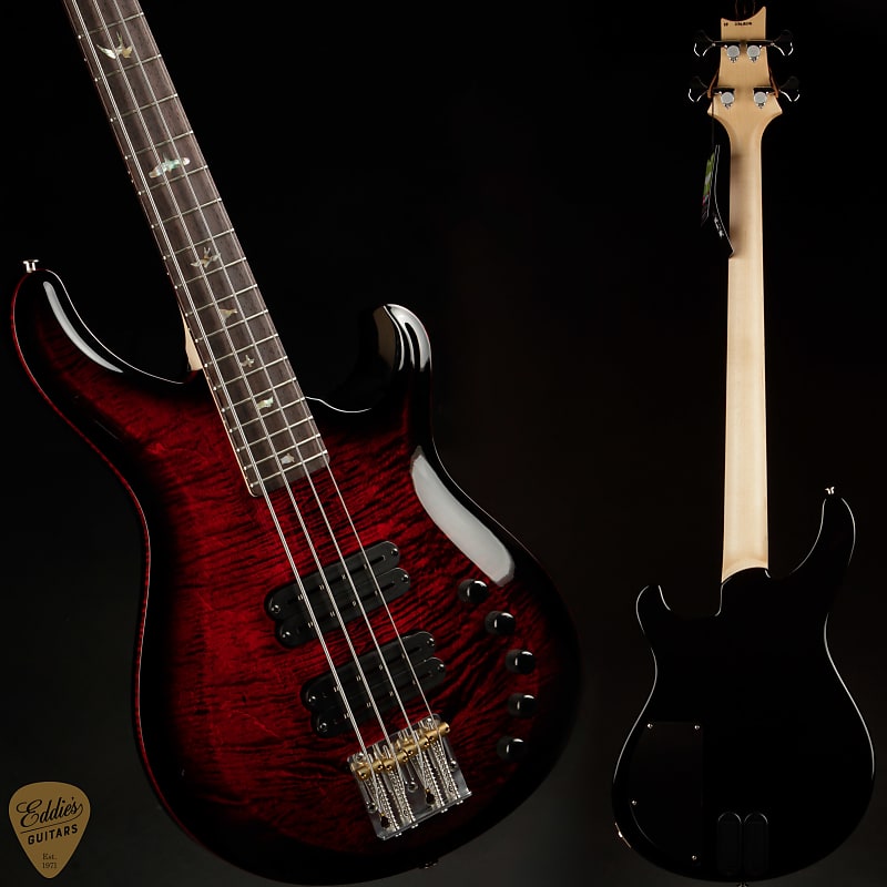 PRS Grainger 4 String Bass - Fire Smokeburst | Reverb