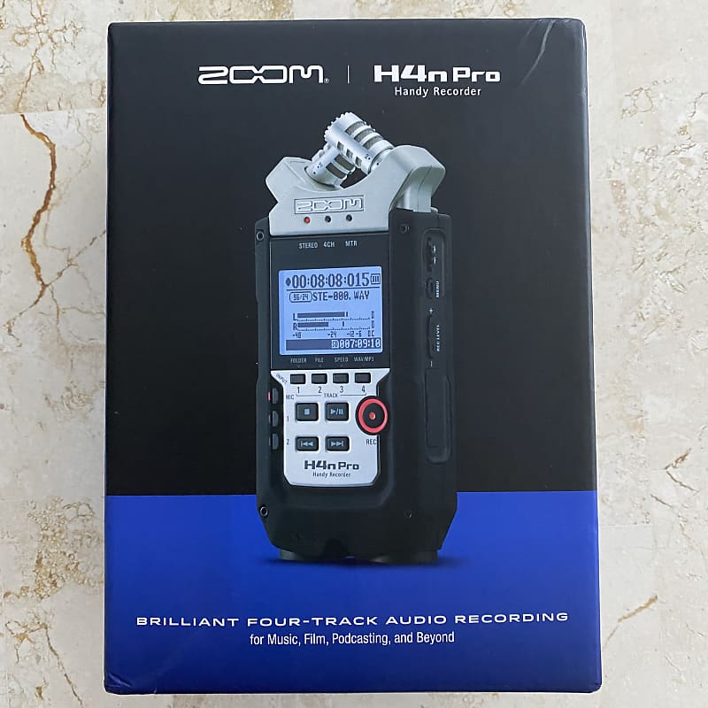 Zoom H4n PRO Handy Digital Multitrack Recorder (Silver) | Reverb