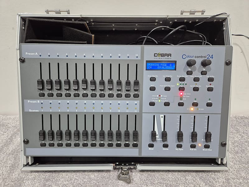 Cobra Colour Control 24 - 24-channel DMX Light Controller | Reverb UK