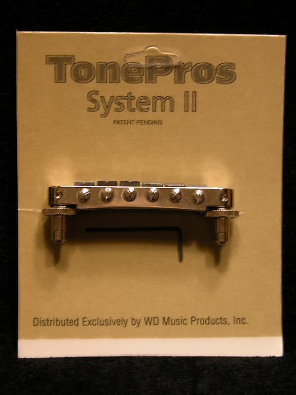 Tonepros T3BT-C Metric Locking Tune-O-Matic Bridge chrome | Reverb