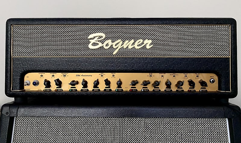 Bogner Ecstasy 101B 20th Anniversary Black & Grey | Reverb