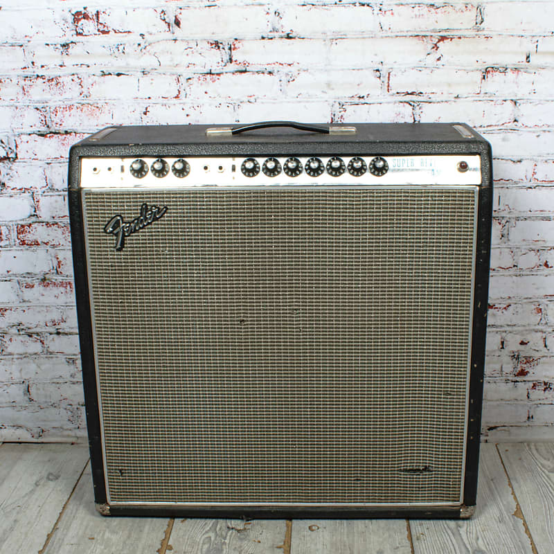 Fender - 1968 Super Reverb - 4x10 40 Watts Tube Combo Amp - | Reverb