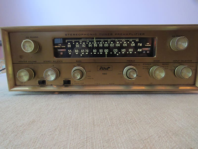 Pilot 590 tube preamplifier in very good condition | Reverb