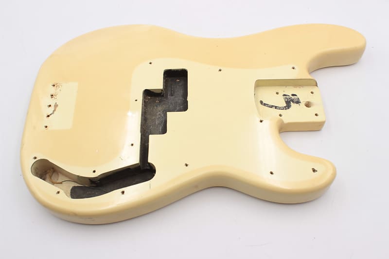 Vintage Korean Fender P-Bass Bass Guitar Body Project | Reverb