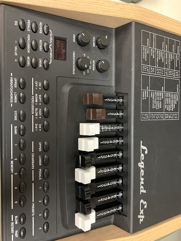 Viscount Legend exp Key B organ sound module | Reverb