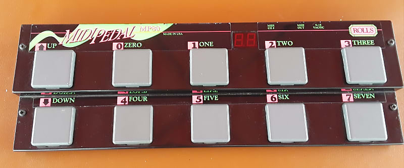 Rolls MP80EX MIDI Pedal | Reverb