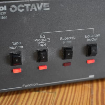 Audio Control Stereo Octave Equalizer w/ Subsonic Filter | Reverb