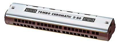 Tombo Harmonica Chromatic Single S50 | Reverb UK
