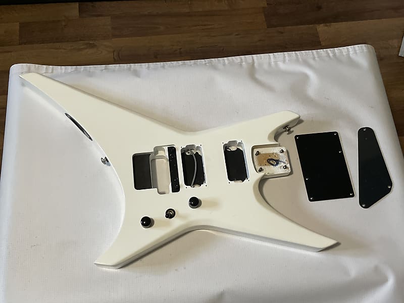 2020 Jackson Warrior WXT White Guitar Body Floyd Tremolo | Reverb