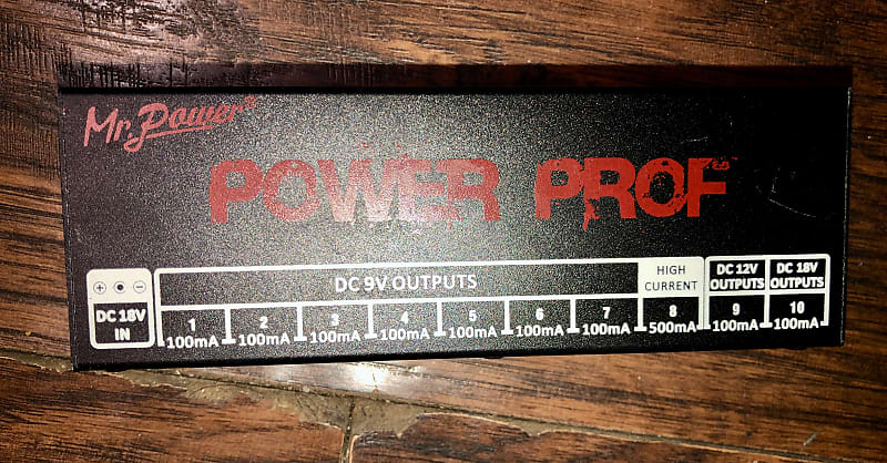 Mr. Power Power Prof Guitar Effect Pedal Board Power Supply - | Reverb