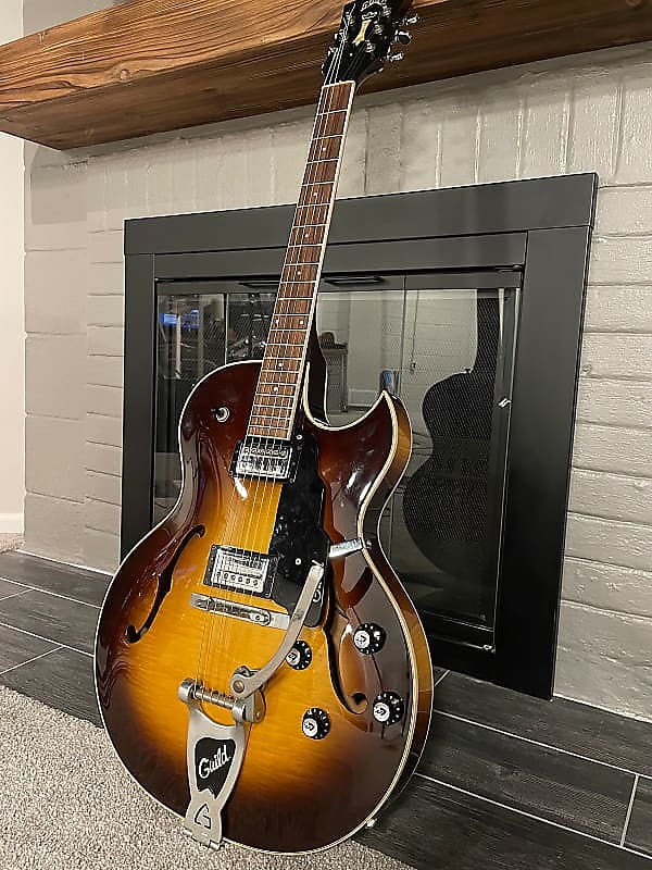 Guild Starfire III Sunburst Yr. 1998 Excellent Plus Cond FREE | Reverb