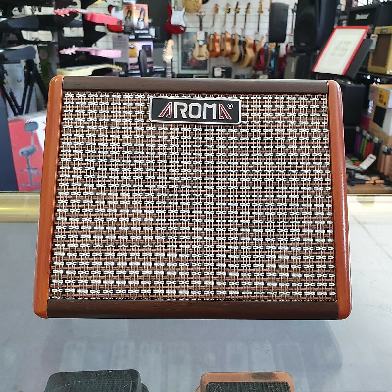 Aroma AG-15A Battery Powered 15 Watt Acoustic Guitar | Reverb