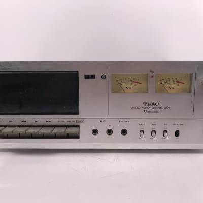 Vintage Rare Teac A-100 Stereo Cassette Deck | Reverb