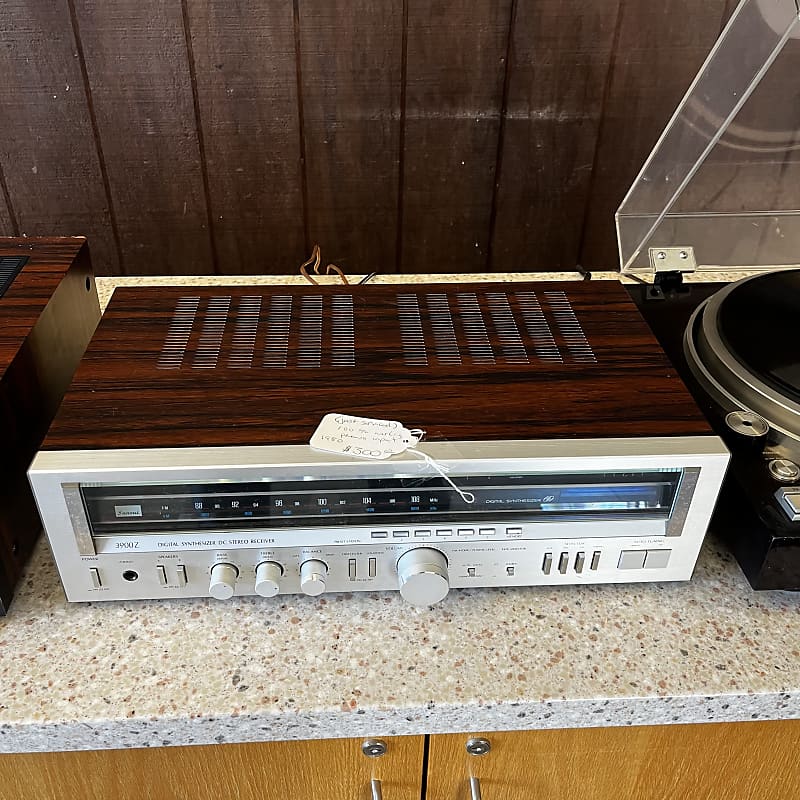 Sansui 3900Z AM/FM Stereo Receiver 1980 - Woodcase/Silver | Reverb