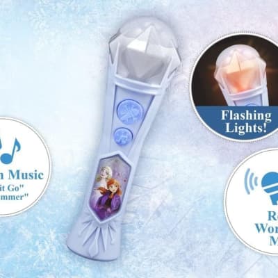 Disney Frozen Sing Along Microphone for Kids, Built in Music, | Reverb