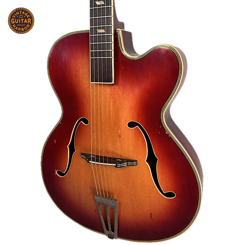 1950s Musima 1653 archtop guitar | Reverb