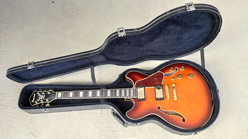 Epiphone vintage ES-335 hard case * made in Japan 1980s * | Reverb