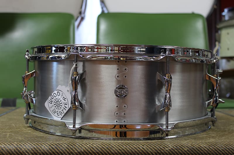 Inde Drum Lab Kalamazoo 5.5"x15" Aluminum Snare | Reverb Australia
