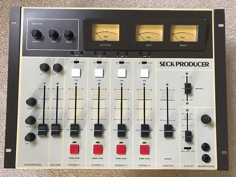 Seck Producer vintage analogue broadcast mixer mixing desk | Reverb