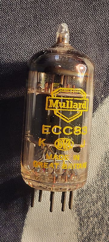 Mullard Blackburn I61 B3H4 12ax7 Ecc83 1963 Yellow NOS | Reverb