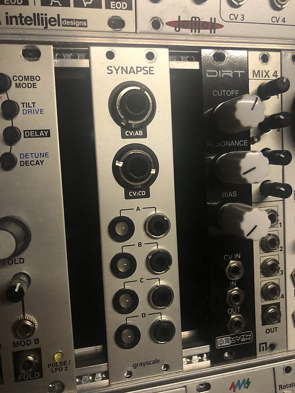 SYNAPSE CV Breakout Module Eurorack Greyscale | Reverb