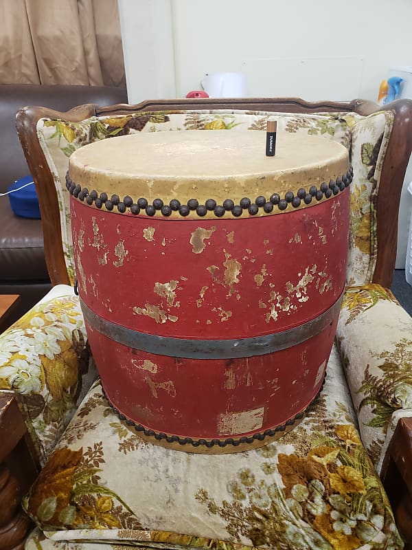 Large Taiko Drum - Okinawan Eisa Drum | Reverb