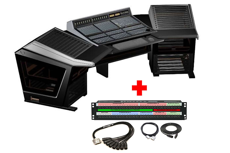 SSL Matrix 2 | 16 Channel Mixing Console with Angled Sterling | Reverb