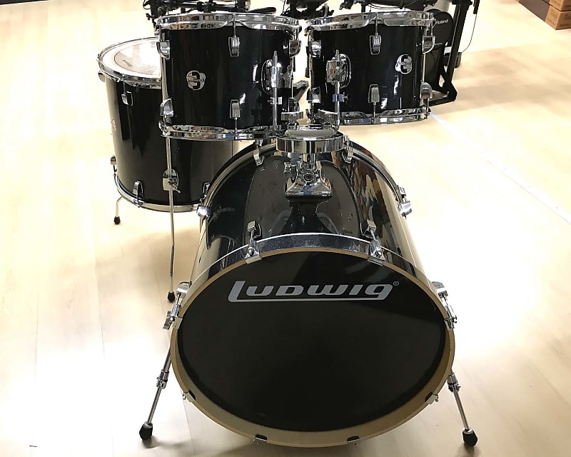 Ludwig Element Evolution 4 Pc - Black | Reverb