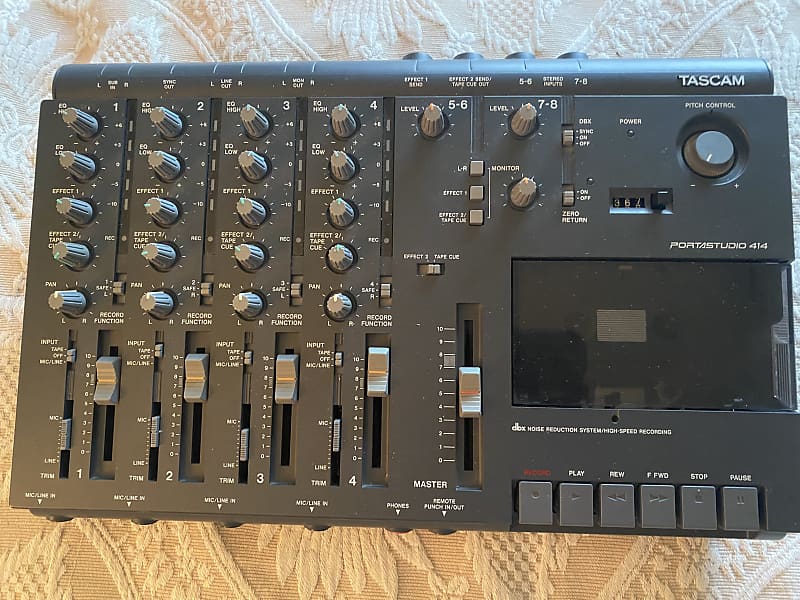 TASCAM Portastudio 414 MK 1 mid 90s - charcoal | Reverb
