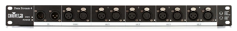 Chauvet DJ Data Stream 4 - 4-Port DMX Splitter (2-pack) | Reverb