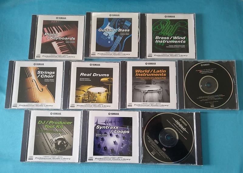 Yamaha Sample CD Sample Library for A5000 A4000 A3000 | Reverb