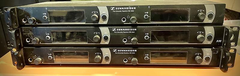 Three (3) Sennheiser EM 2050 Dual Channel Receiver | Reverb