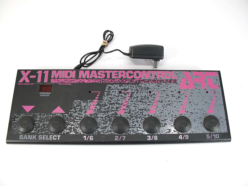 ART X-11 MasterControl Guitar PEffectsMIDI Cprocessor ontrol | Reverb