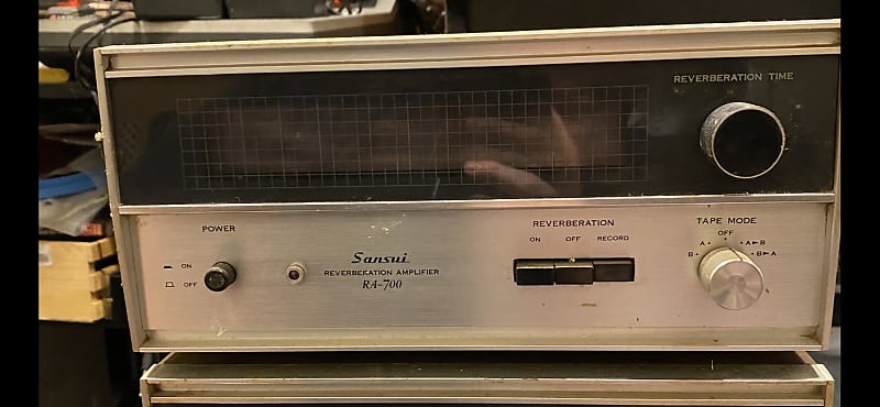Sansui RA-700 Reverbation amplifier 70s | Reverb