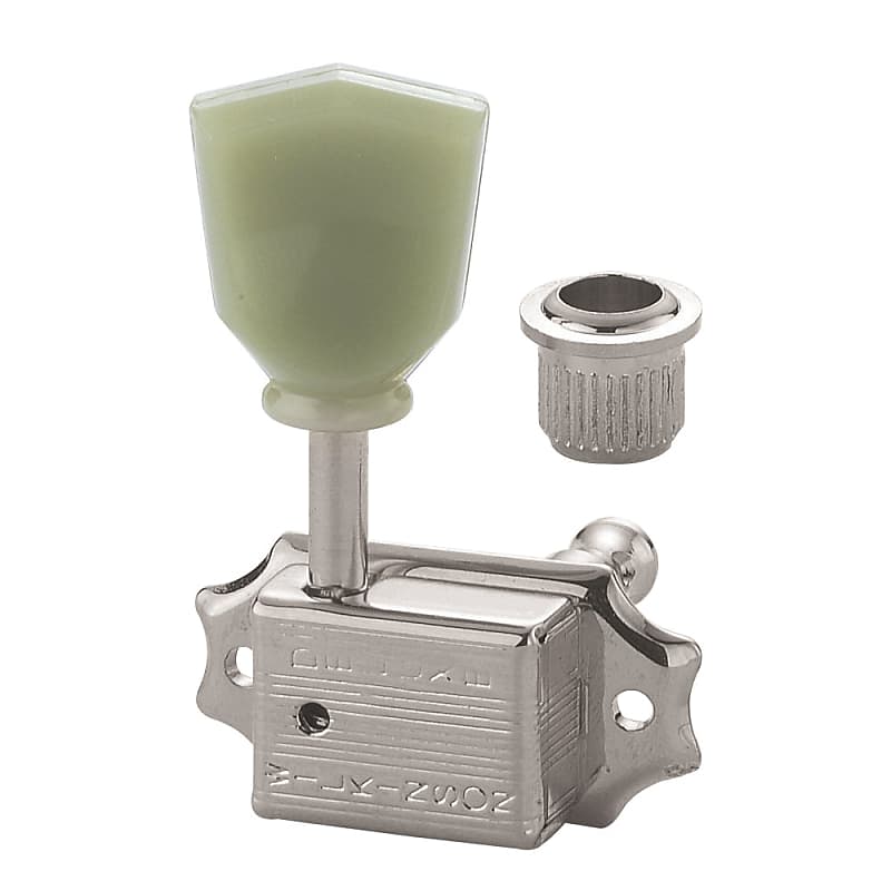 Wilkinson Deluxe Tulip Style Machineheads ~ Green/Chrome | Reverb