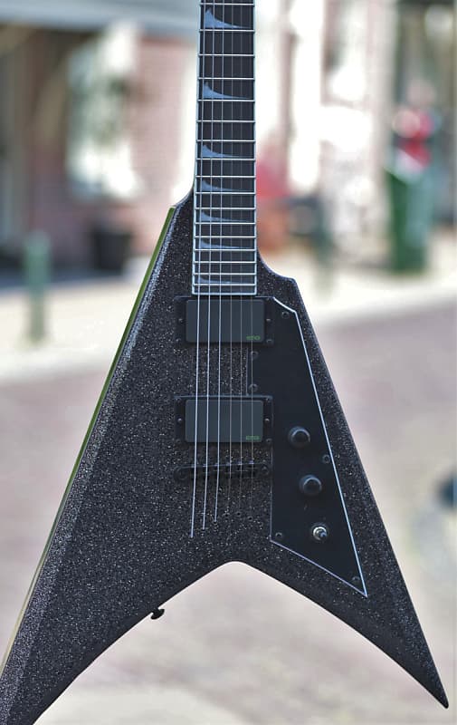 ESP LTD KH-V - Black Sparkle | Reverb