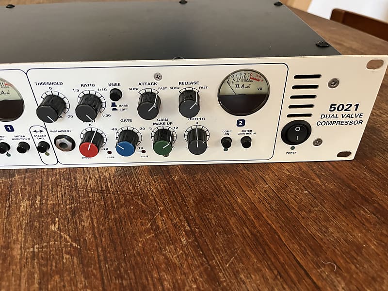 TL Audio 5021 Ivory 2 Stereo Compressor 90s - White | Reverb