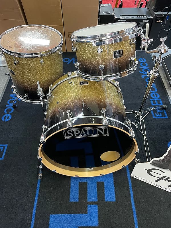 Spaun Custom USA Drum Shell Pack(3 Piece) (Springfield, NJ) | Reverb