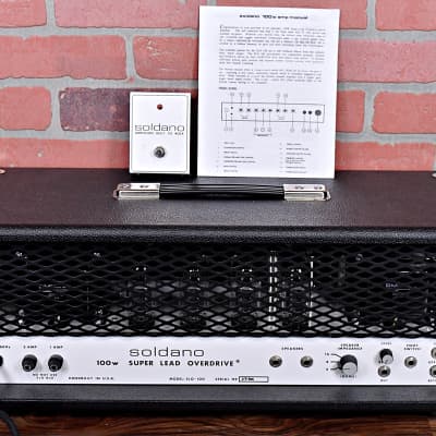 Soldano SLO-100 Full Stack - Point to Point All Original | Reverb