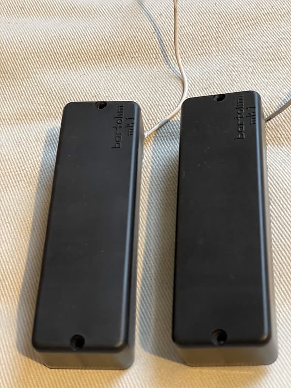 Bartolini MK 1 pickup set - Black | Reverb