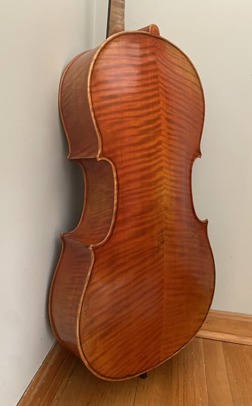 4/4 KLAUS WEBER Handmade MLS510C Cello. From Maple Leaf | Reverb