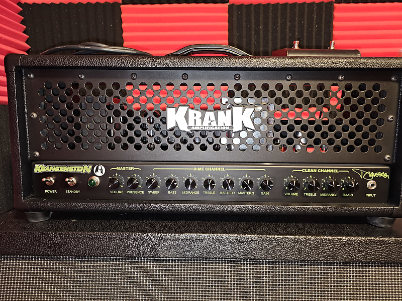 Krank Amplification Krankenstein 2000's - Black w/ Dime Slime | Reverb