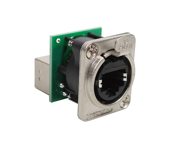 Seetronic SE8FDP EtherCon Pass-Through Panel Mount | Reverb