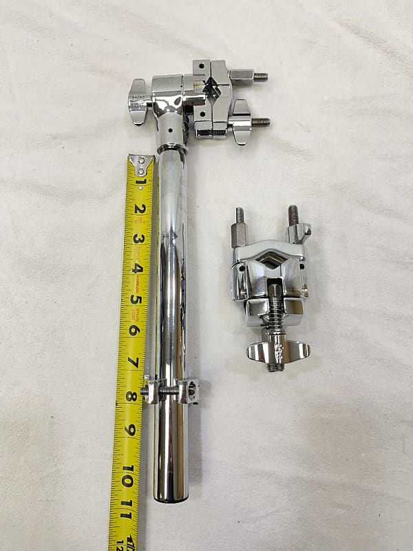 DW Mega Clamp MG-2 12" Tube with V Clamp and a DW Mega Clamp | Reverb