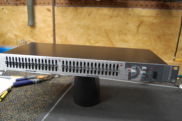 Phonic MQ3400 Dual 15 Band Rack Mount EQ | Reverb
