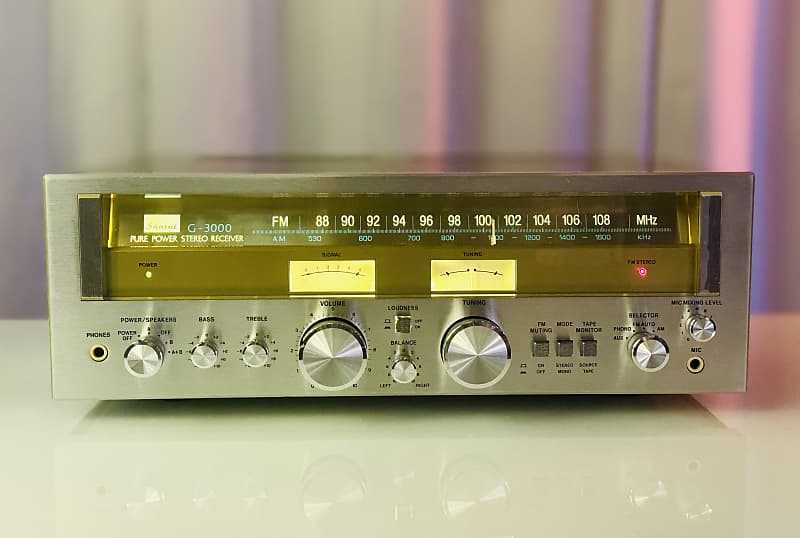 🔥🔥🔥 Vintage Sansui G-3500 Stereo Receiver - Serviced + | Reverb