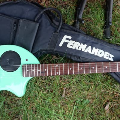Fernandes Nomad ZO-3 Travel Electric Guitar Built In Amp & | Reverb