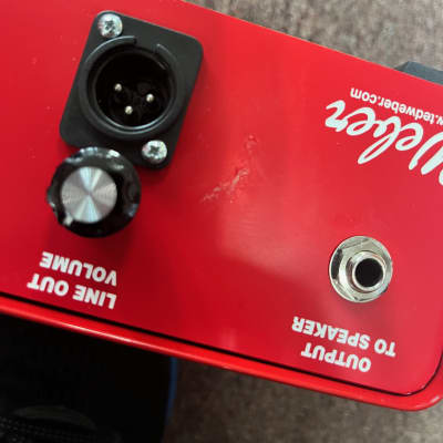 Weber Two-Head Amp switcher unit (blemish enclosure) 2023 Red | Reverb